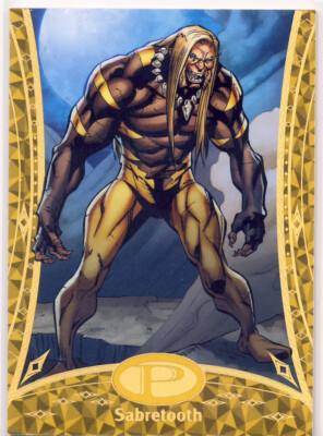 2014 Marvel Premier Gold Parallel 53 Sabretooth 07/25 | eBay