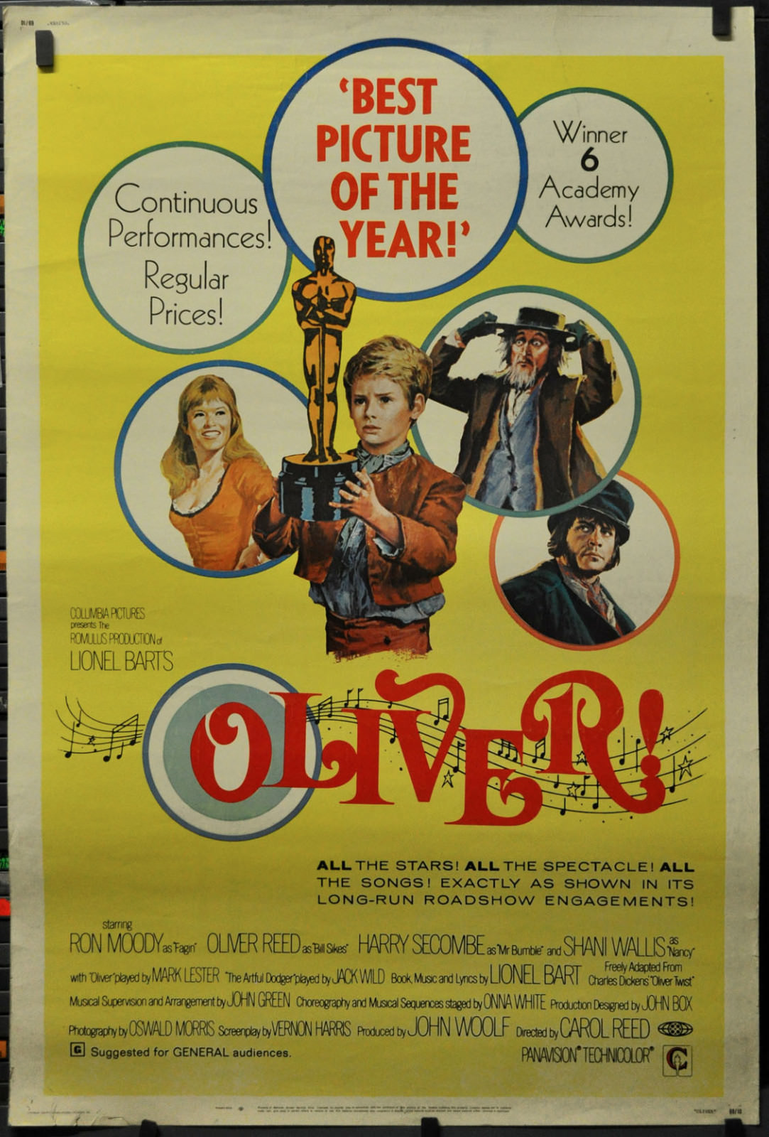 Oliver 1968 Poster