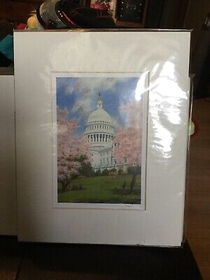 Frank Morgan Signed Print Of U.S. Capital Grounds 2006 New 8 X 10 | eBay