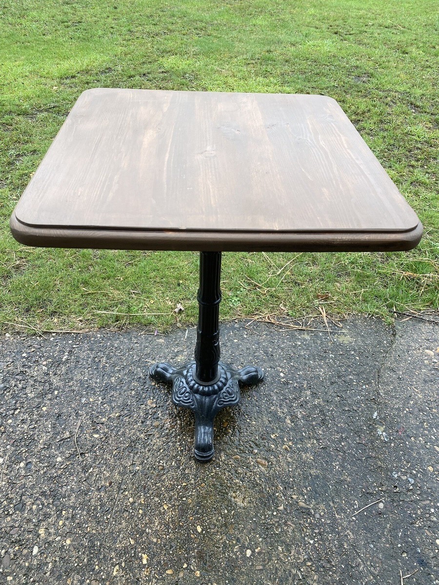 Antique Bistro Table Square