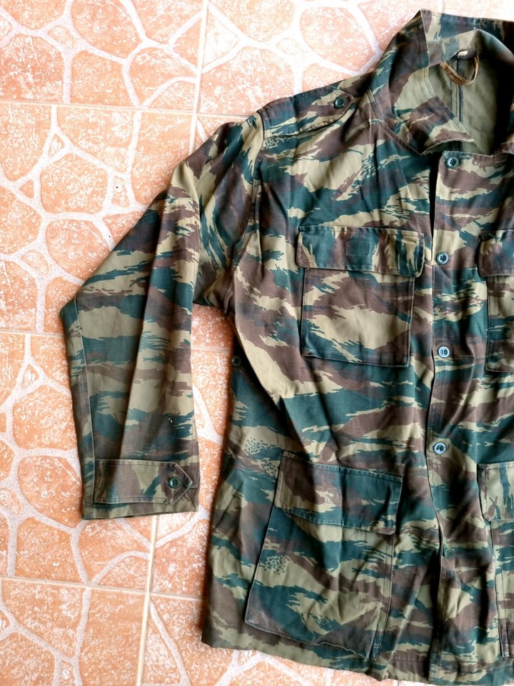 Krajina Army Bosnian Serb Green tiger stripe camouflage jacket Serbia ...