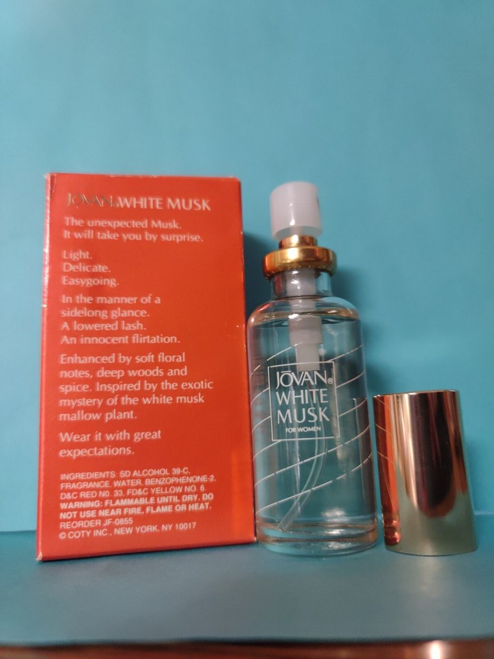 Jovan WHITE MUSK Colonge Spray .875 fl oz ~ NEW in BOX NOS | eBay