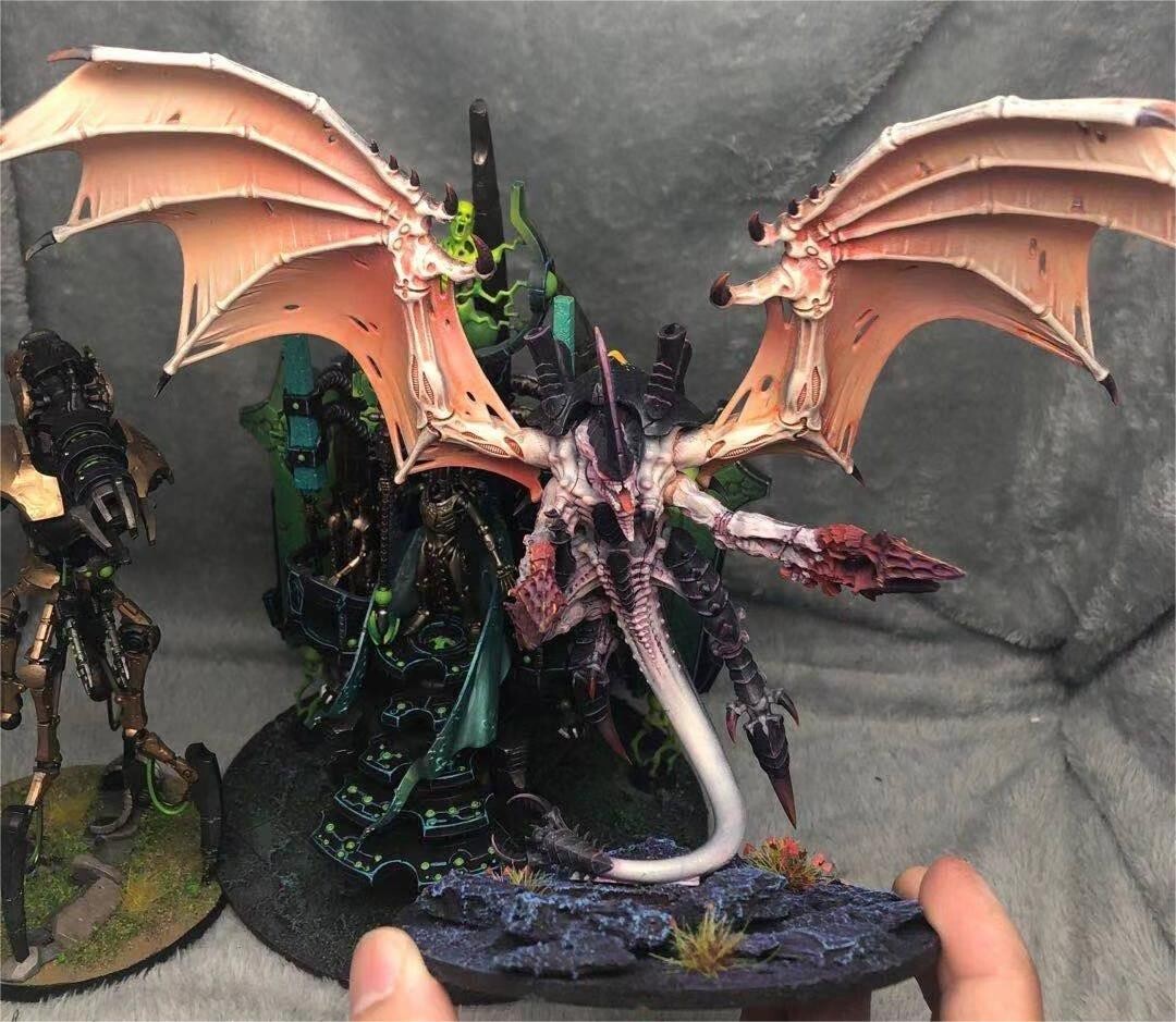 Tyranids Hive Tyrant Warhammer 40k Tyranids Xenos Armies Painted ...