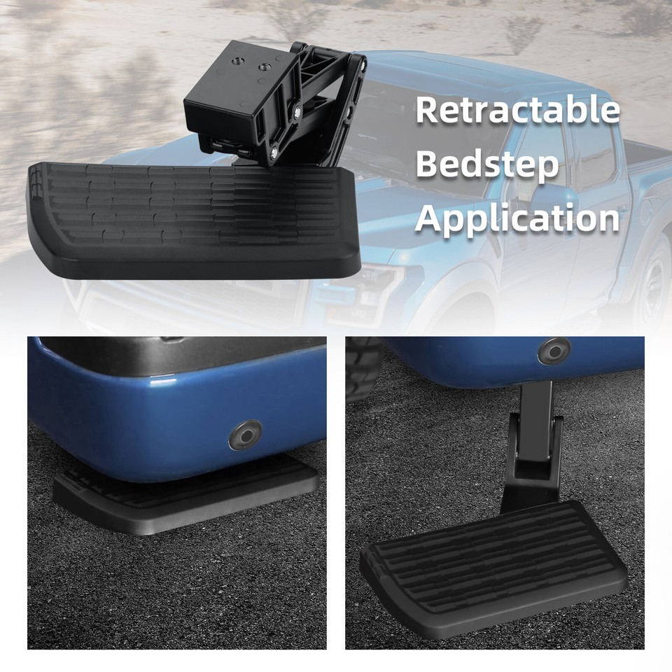 Rear Bedstep Retractable Bumper Truck Tailgate Step Fit For Ford F150 ...