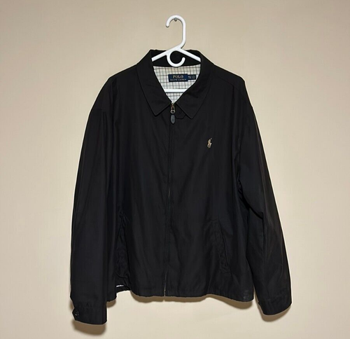 Polo Ralph Lauren Jacket Pony Logo Black Men's Size XXL RN41381 CA56658 ...