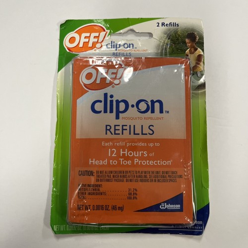 OFF! Clip On Mosquito Repellent Refills 1pk of 2 0.0016oz | eBay