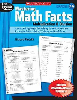 Mastering Math Facts: Multiplication & - Paperback, by Richard ...