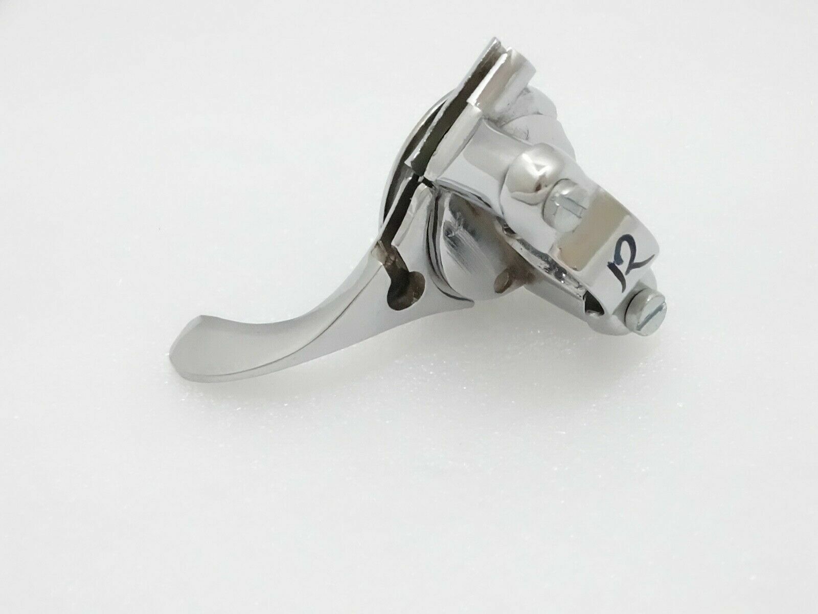 Universal Motorcycle Flat Chromed Choke Lever (R H) 7/8" Handlebar ...