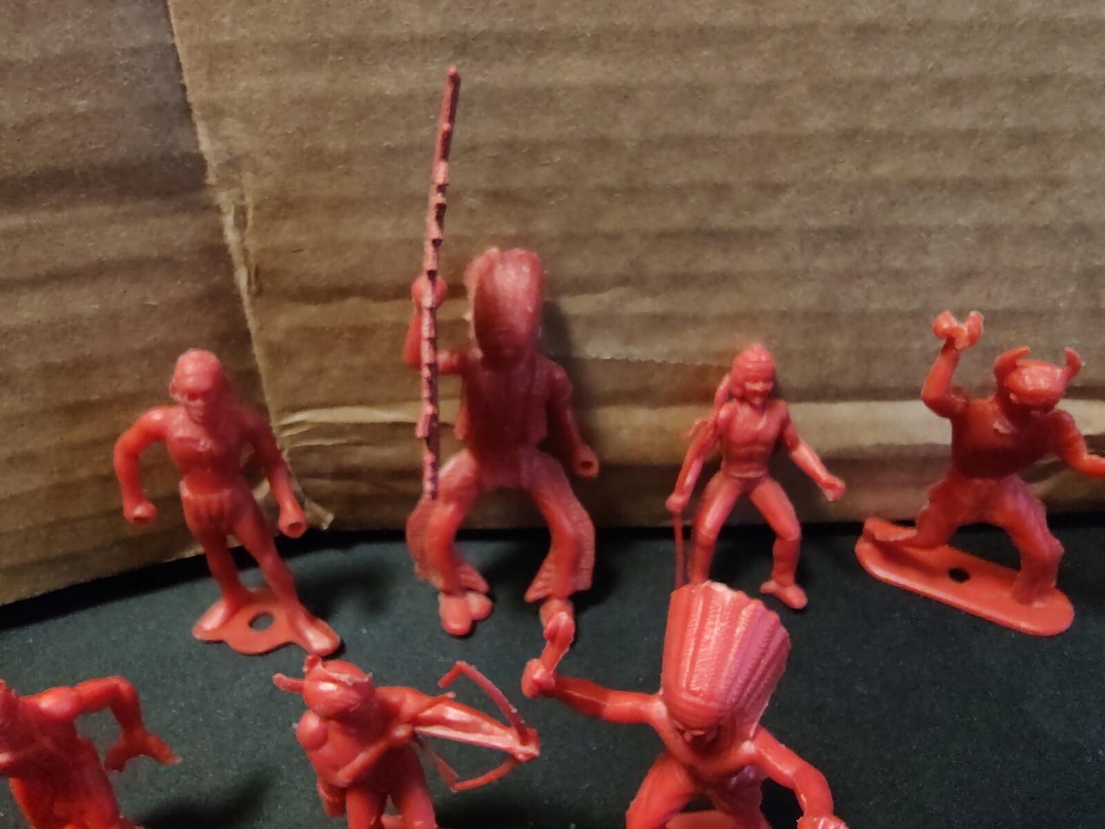 VINTAGE LOT OF 32 MPC?/MARX? INDIANS/COWBOY/KNIGHTS/ANIMALS | eBay