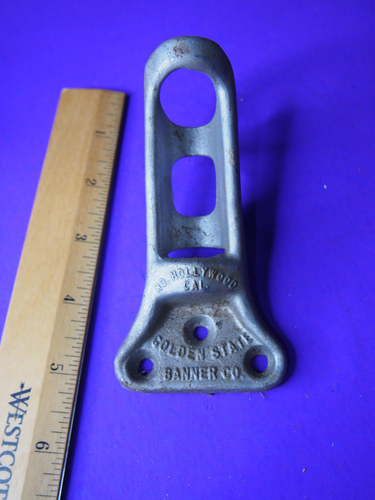 Metal Flagpole Holder - Wall Mount - Golden State Banner Co Flag ...