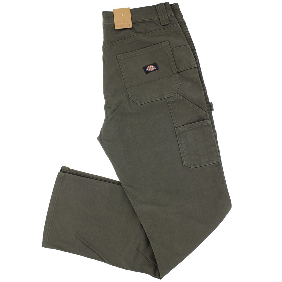 Dickies Men's Carpenter Pants 7 Pockets 2 Tool Loops Reinforced Knee ...