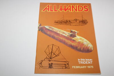 Vintage All Hands Magazine of the U.S. Navy February 1975 | eBay