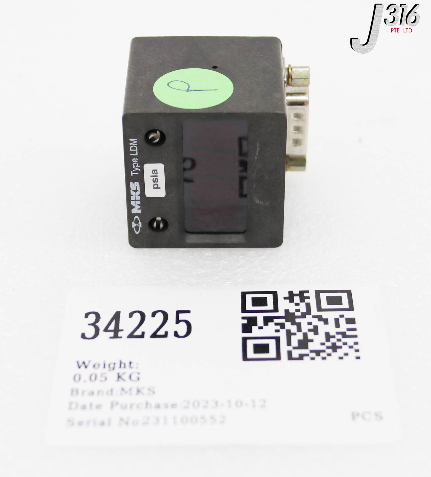 34225 MKS LOCAL DISPLAY MODULE LDM-D12PD2CC1 | eBay
