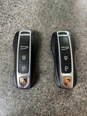 PORSCHE Keys - Cayenne, Macan, 911 - Fobs - Remotes - 2 Leather ...