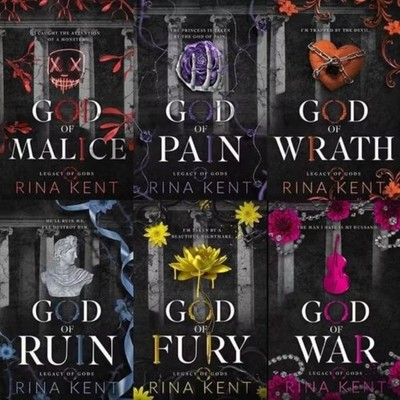 Legacy of Gods Series by Rina Kent – Set of 6 Dark Romance Books ...