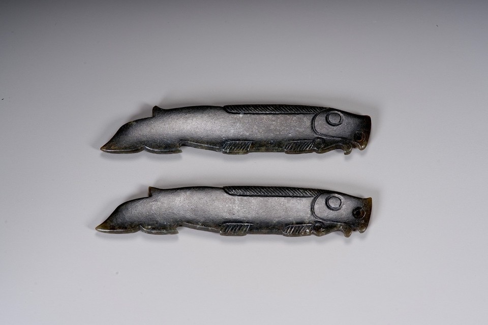 Rare Chinese Jade Fish the Western Zhou Dynasty (c.11th century-771 B.C ...