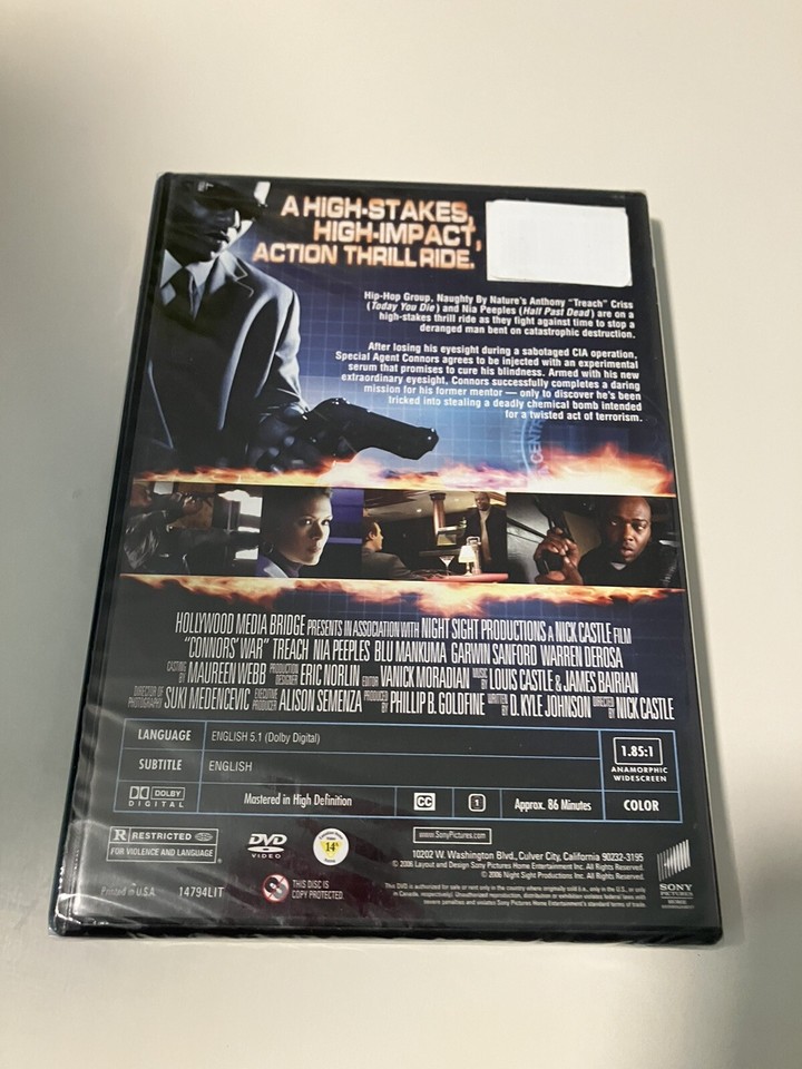 CONNORS' WAR (2006) Anthony Treach Criss Nia Peeples Blu Mankuma DVD ...