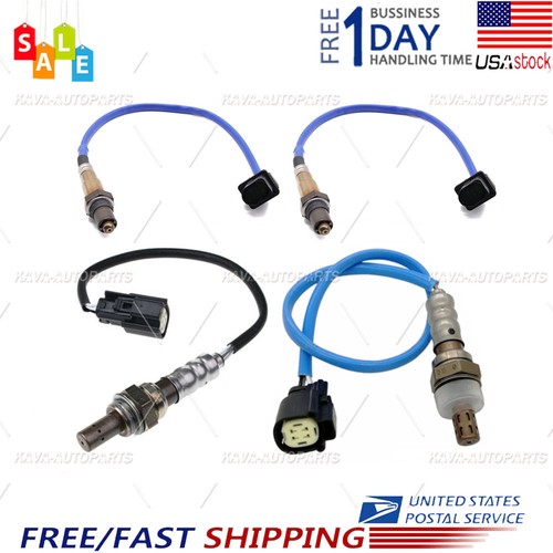 Set(4) Front+Rear O2 Oxygen Sensor For 2011-2015 Ford Flex Taurus 3.5L ...