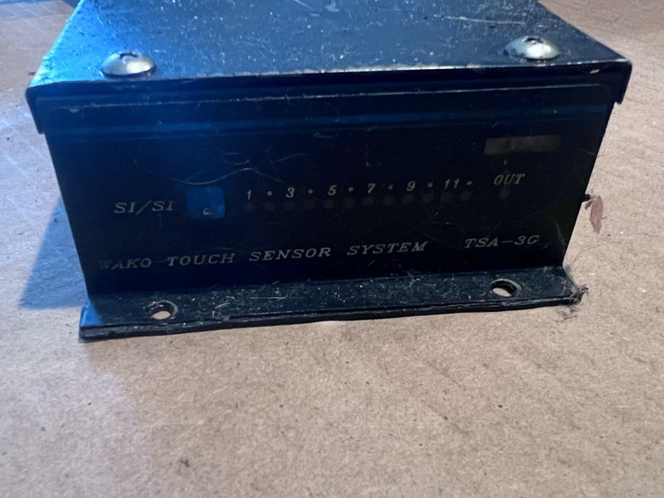 Waco Touch Sensor System TSA-3G Tool Probe CNC Pickup Skip Signal ...