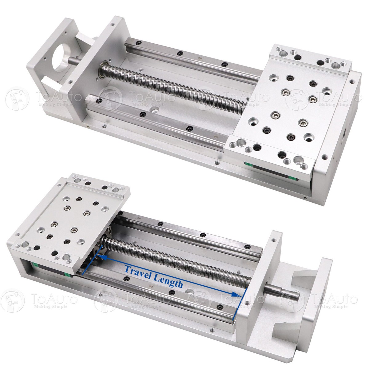 Cnc Mill Slides CNC Milling XYZ Axis Sliding Table 300mm Linear Rail
