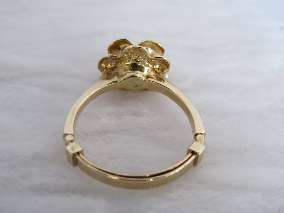 14K Diamond Ring Adjusto Shank arthritic knuckle | eBay