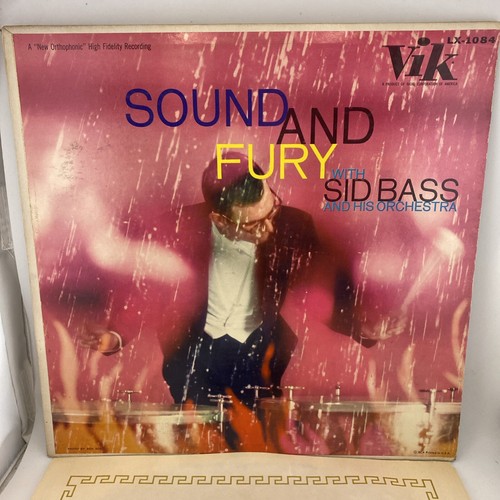 Sid Bass And His Orchestra: Sound And Fury, Jazz Record, 1957 ...