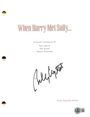 Billy Crystal Signed Autograph When Harry Met Sally Movie Script w ...