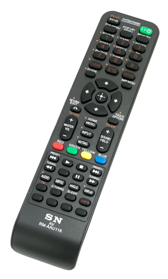 New RM-AAU116 Replace Remote for Sony AV Receiver STR-DN850 STR-KS470 ...