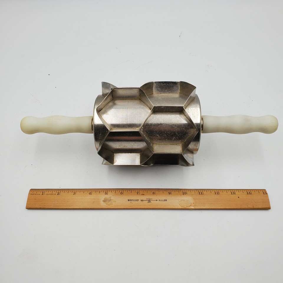 Moline 12-Cavity Rotary Donut / Biscuit Cutter 2¾″ Hexagon – Commercial ...