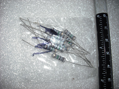 10x 1M ohm 1w metal oxide resistor set 1-watt 5% 1meg 1 meg axial 1MΩ Ω ...