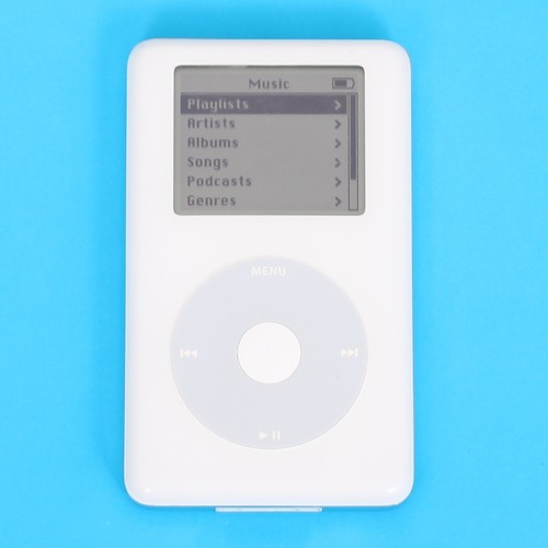 Vintage Apple iPod Classic 4th Generation (White) 20GB Clickwheel ...