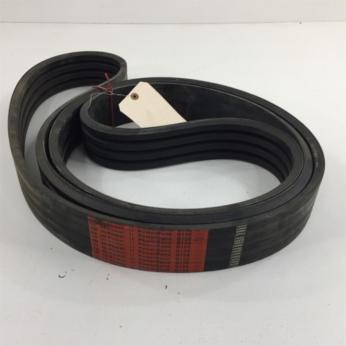 Gates Hi-Power II Powerband 4/B158 V Belt 4 Bands B158 4B158 | eBay