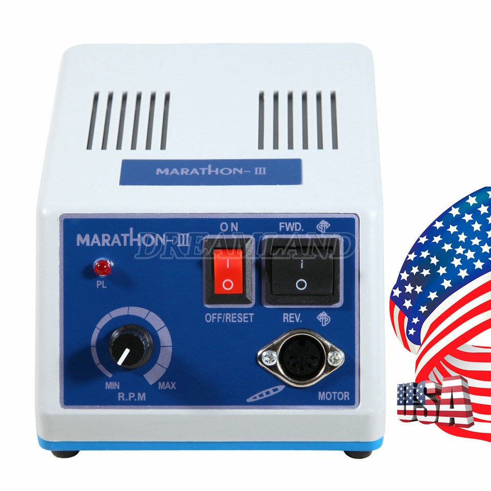 Dental Lab Marathon Electric Micromotor 35K RPM / Low speed handpiece ...