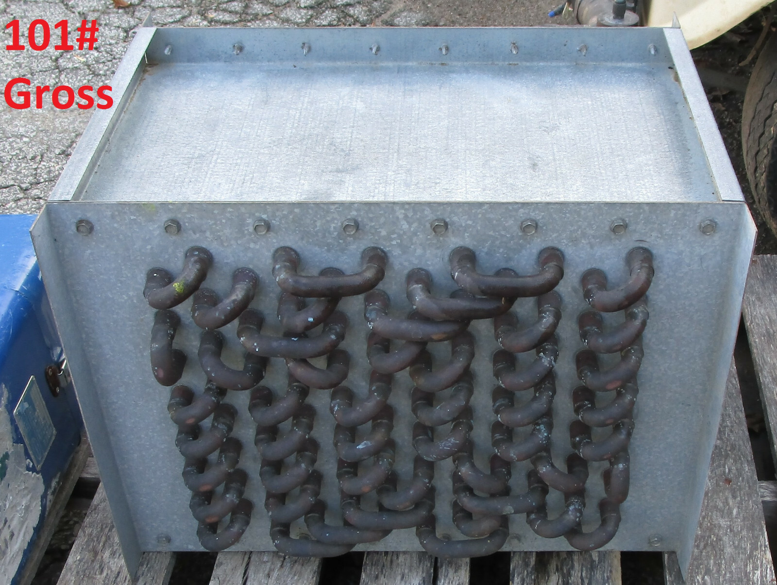 INTERTEK HVAC CONDENSER COIL 14"T x 20" x 21.75" FOR FREEZER / COOLER ...