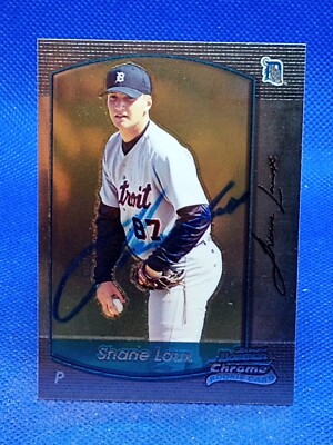 AUTOGRAPH AUTO Shane Loux 2000 Bowman Chrome #43 | eBay