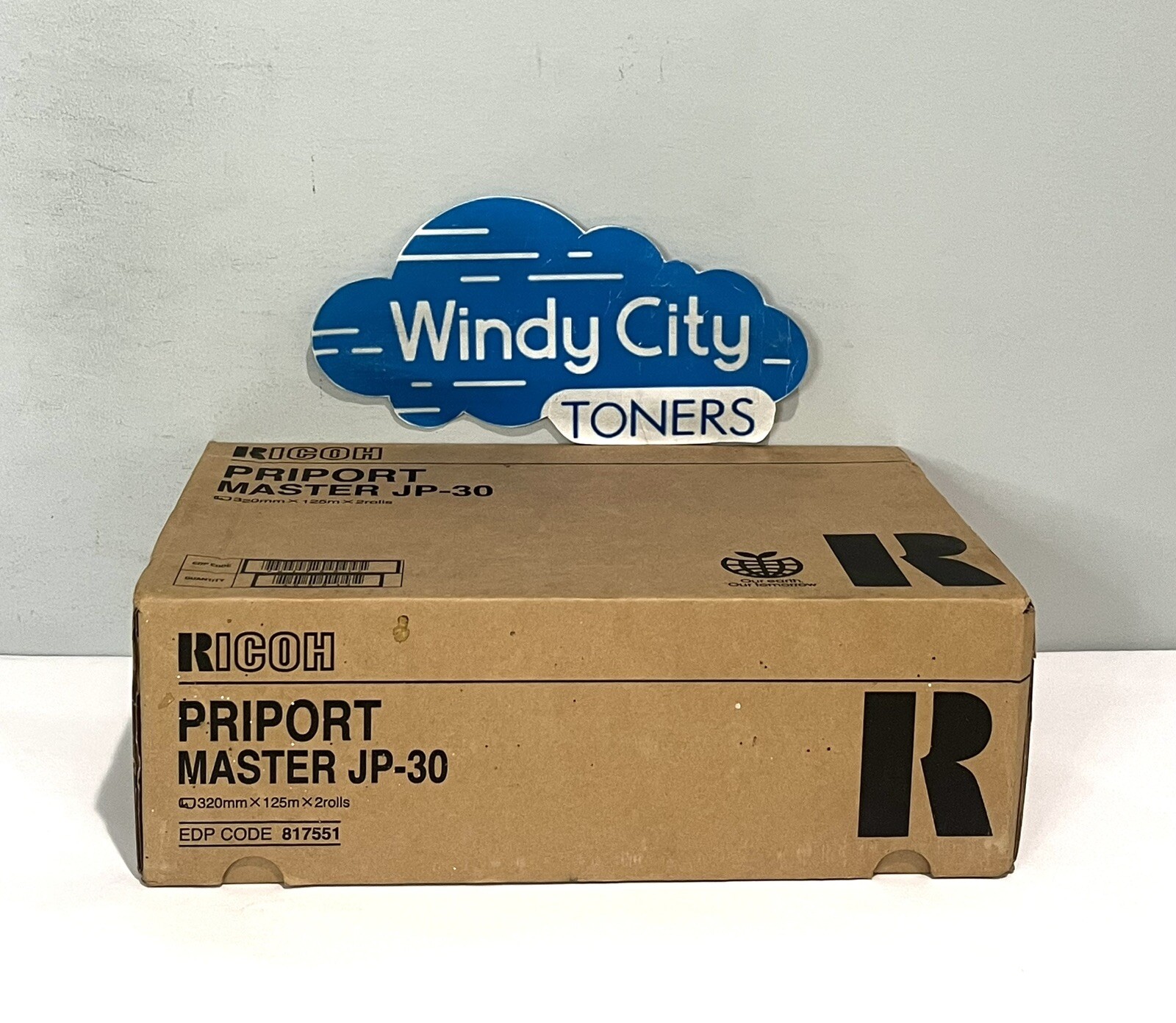 Ricoh Priport Master JP-30 320mmX125m X2 Rolls 817551 For JP 3000 ...