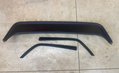 Porsche 944 Turbo 951 S2 Rear Hatch Trunk Window Deck Spoiler Wing | eBay