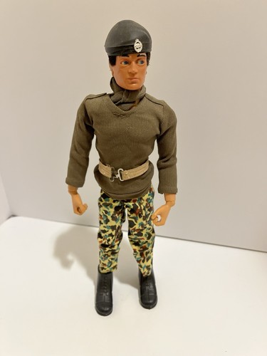 VINTAGE 1978 CPG/HASBRO G.I. JOE FUZZY HEAD EAGLE EYE ACTION MAN FIGURE ...