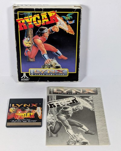 Rygar for Atari Lynx - Cleaned & Tested w/Original Box & Manual! FREE ...