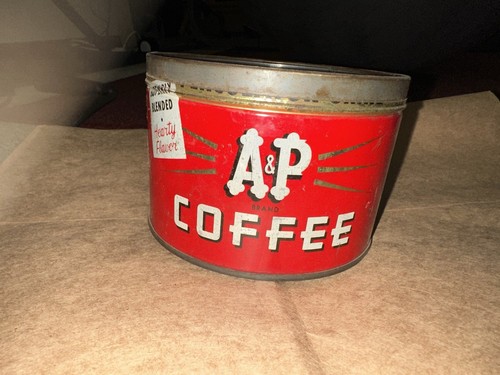 A&P Coffee Key Wind Coffee Tin Can Vintage 1950s | eBay