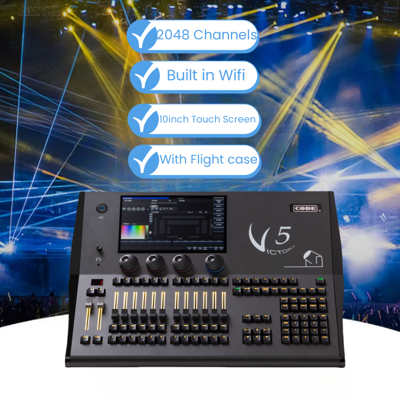 Dj Code Victory 5 Lighting Console Channel DMX512 Stage Lighting DMX ...
