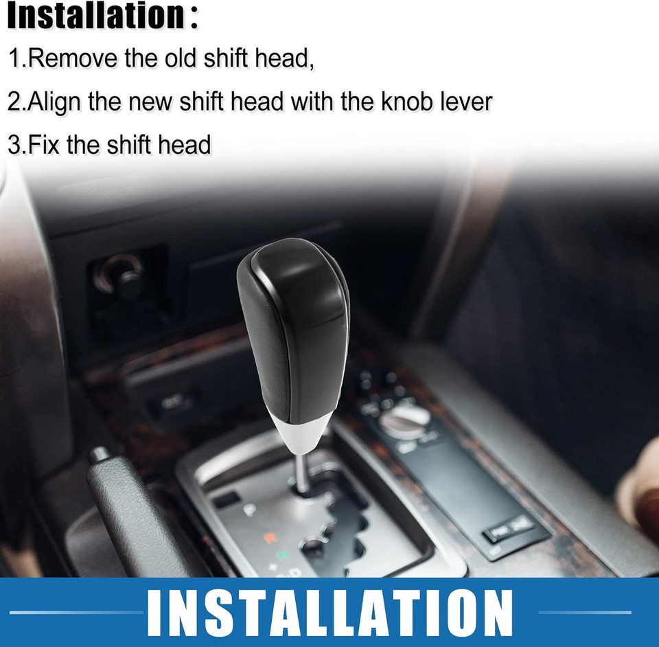 Piano Black For Toyota 4Runner Sequoia Tundra Automatic Gear Shift Knob ...