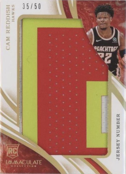 2019-20 Panini Immaculate Collection - Jumbo Patches Team Logo #JP-CAM ...