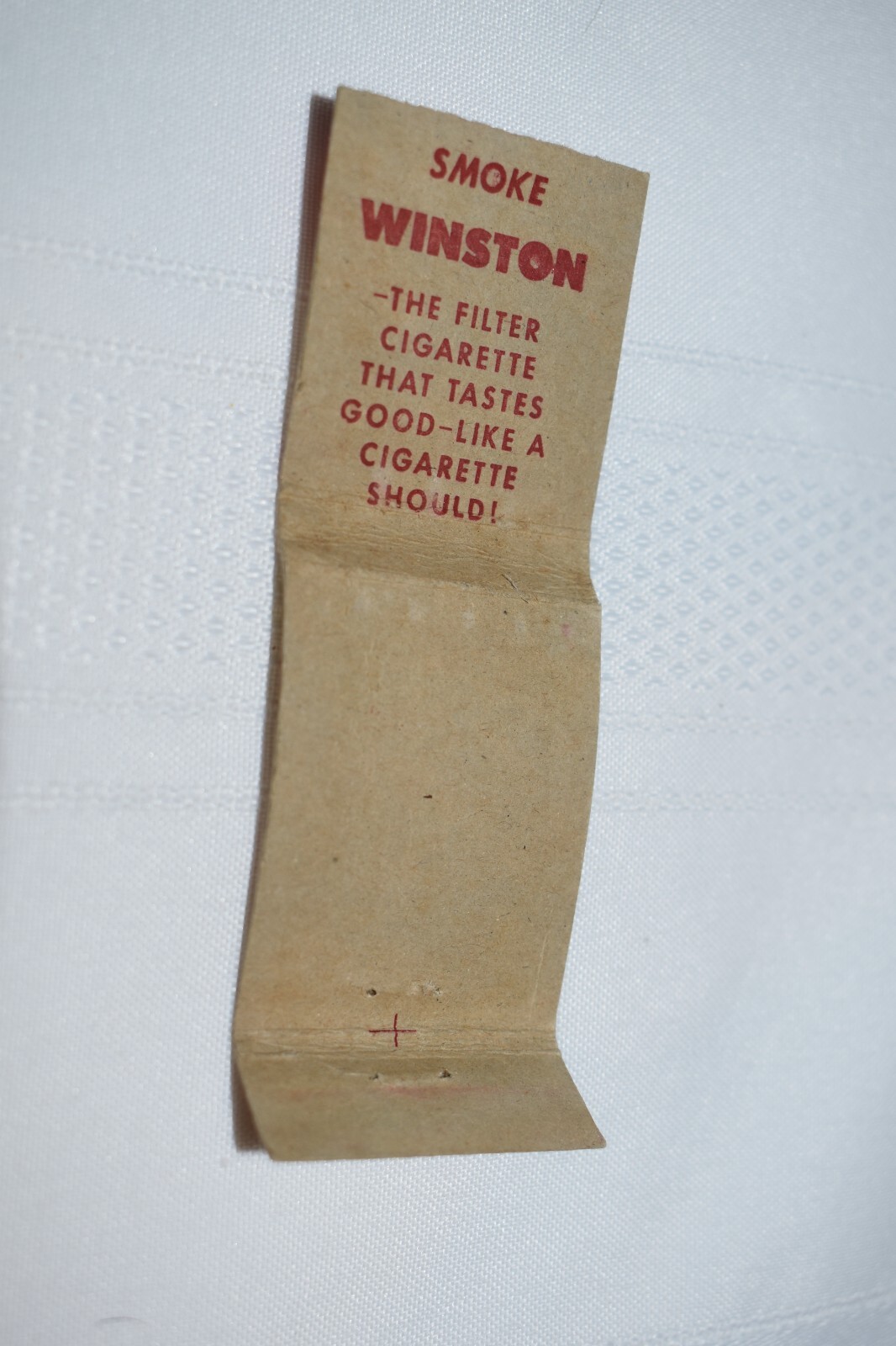Winston Filter Cigarettes Advertising 20 Front Strike Matchbook Cover ...