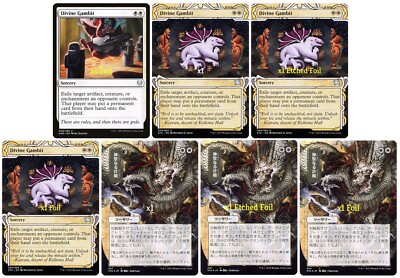 MTG THB STA Divine Gambit MINT (SELECT) | eBay