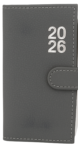 2026 Week To View Premium Padded Slim Pocket Diary Stud Close Diary ...