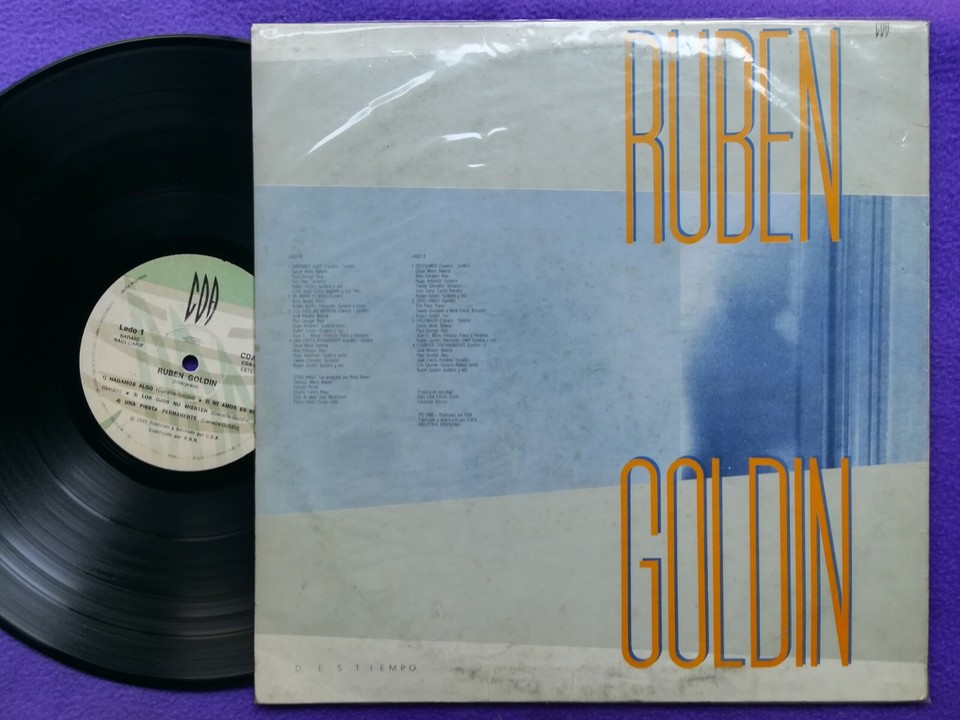 LP RUBEN GOLDIN DESTIEMPO 1985 ARGENTINA INCLUDES INSERT | eBay