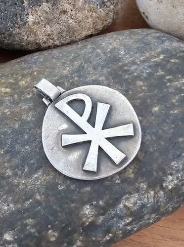 Retired James Avery Vintage Christogram Chi Ro Pax Pendant 12.82 Grams ...