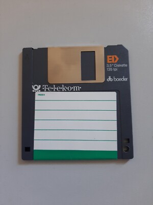 3,5" Zoll Diskette ED 2,88MB formatiert 100% getestet Floppy Disk 4MB ...