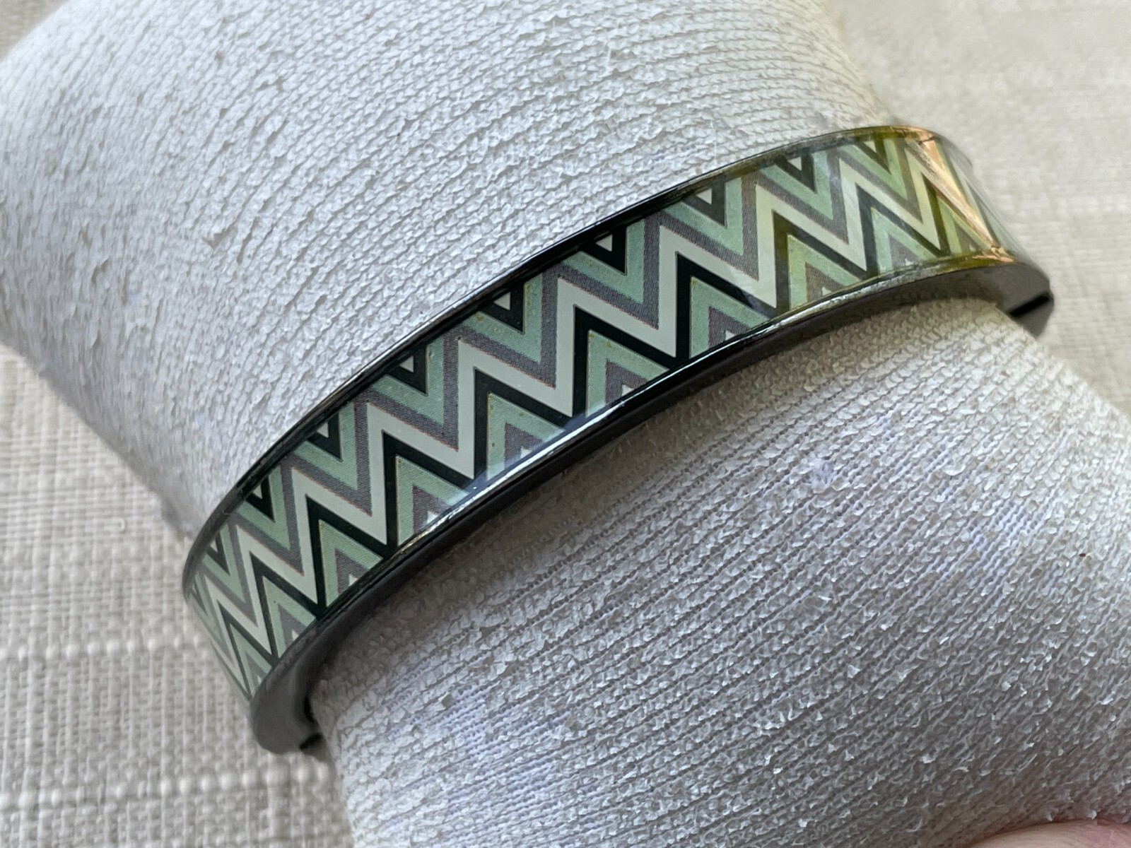 Women Bracelet Bangle Style Wristband Multi Color Zig Zag Jewelry | eBay